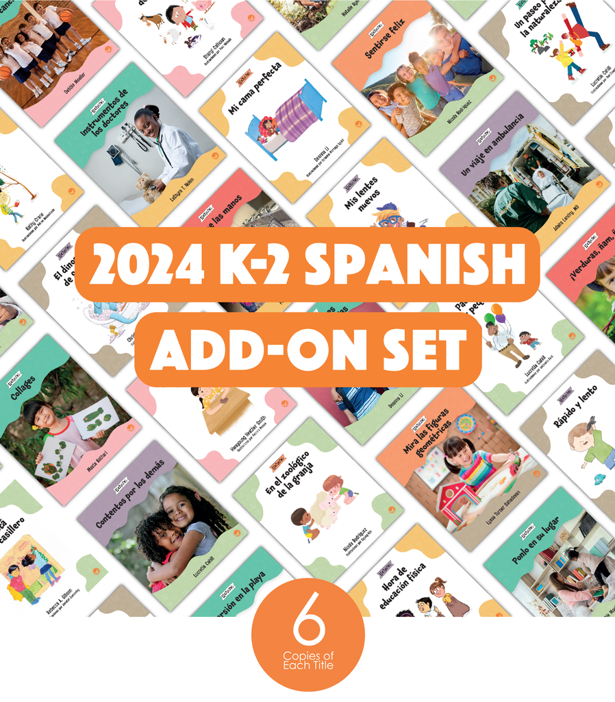 2024 K-2 Spanish Add-On Set (6-Packs) - Hameray Publishing