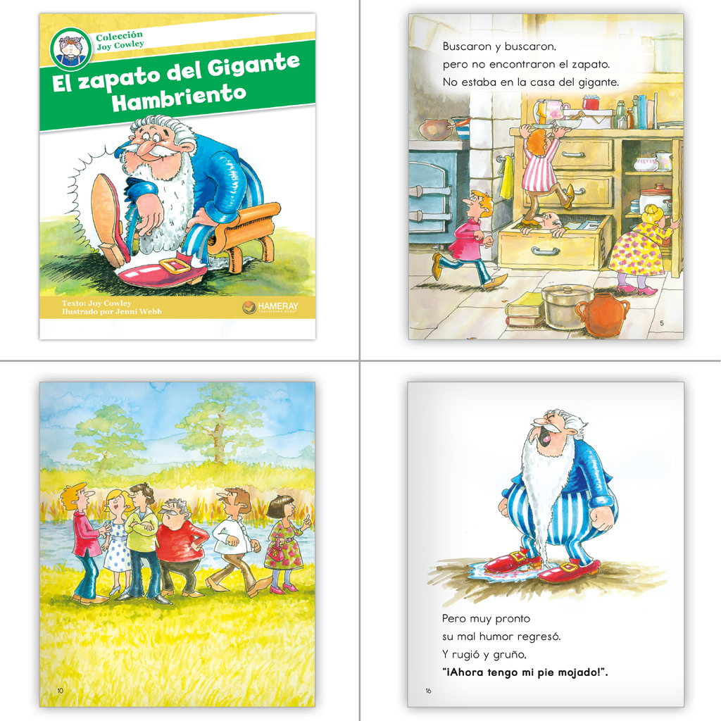 Spanish Hungry Giant Character Set - Hameray Publishing