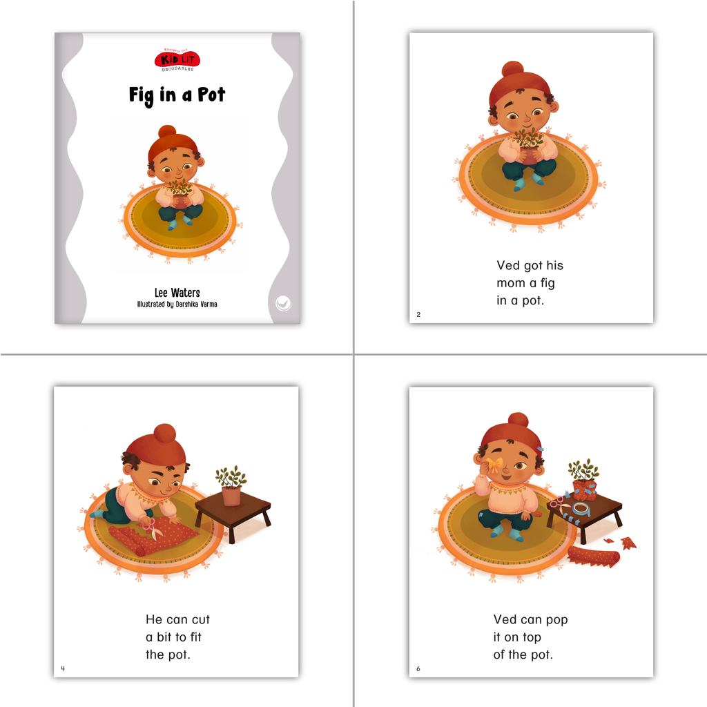 Kid Lit Decodables Emergent 1 Set (6-Packs) - Hameray Publishing