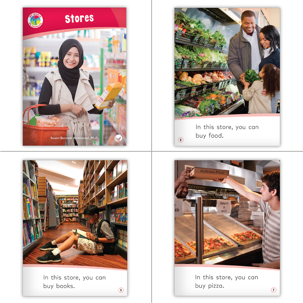 My Community Theme Set (6-Packs) with Big Book - Hameray Publishing
