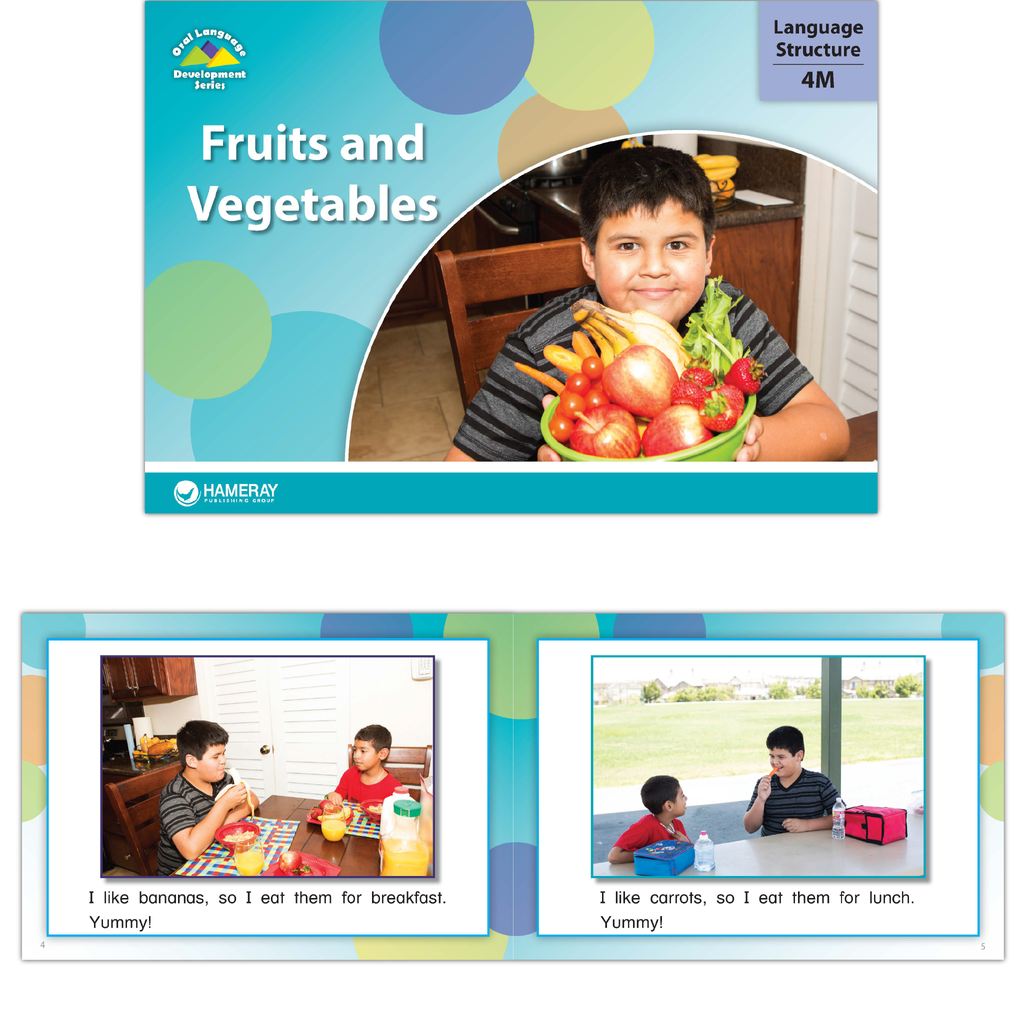 Fruits and Vegetables Set - Oral Language Development Series - Hameray ...