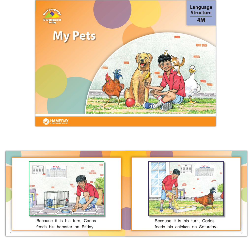 My Pets Set - Oral Language Development Series - Hameray Publishing