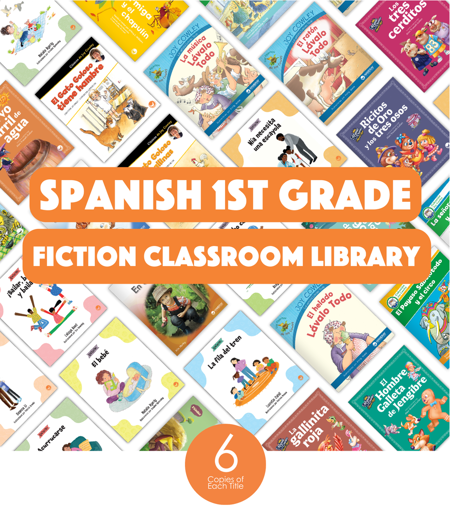 Spanish 1st Grade Fiction Classroom Library (6-Packs) - Hameray Publishing