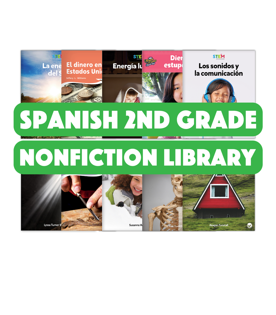Spanish 2nd Grade Nonfiction Classroom Library - Hameray Publishing