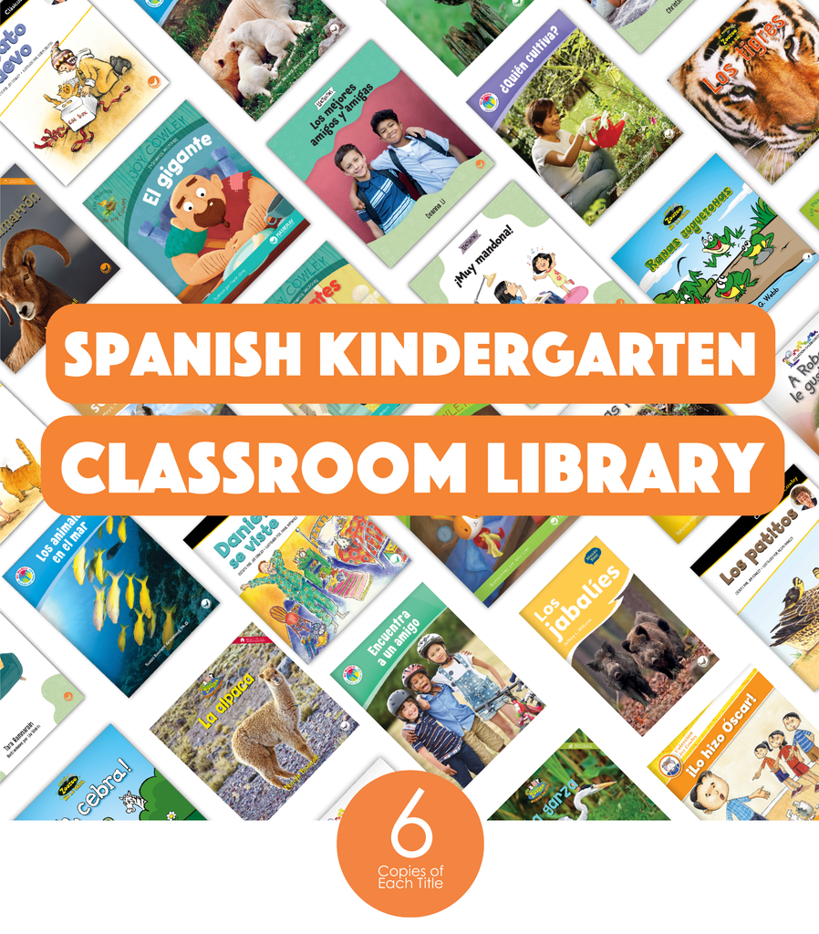 Spanish Kindergarten Classroom Library (6-Packs) - Hameray Publishing