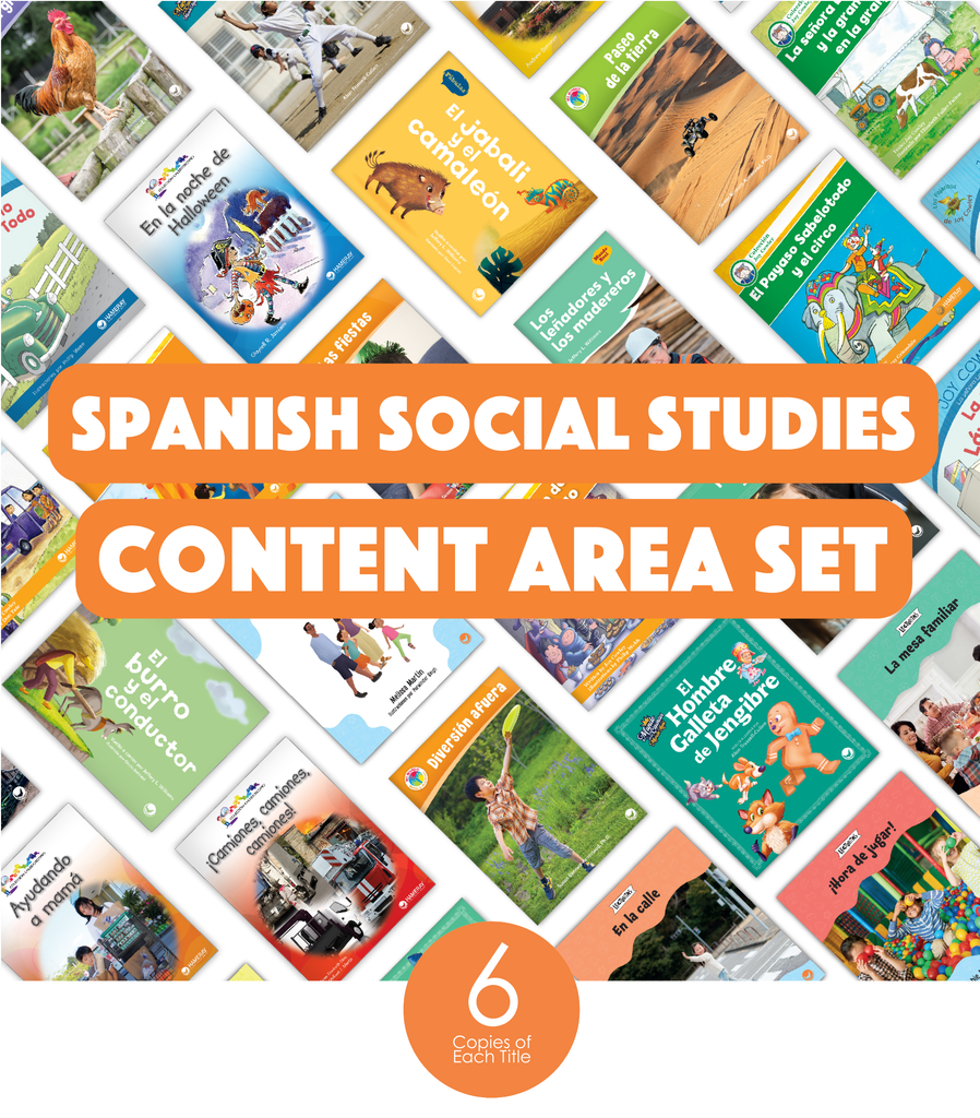 Spanish Social Studies Content Area Set (6-Packs) - Hameray Publishing