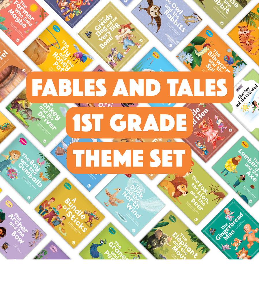 Fables & Tales 1st Grade Theme Set - Hameray Publishing