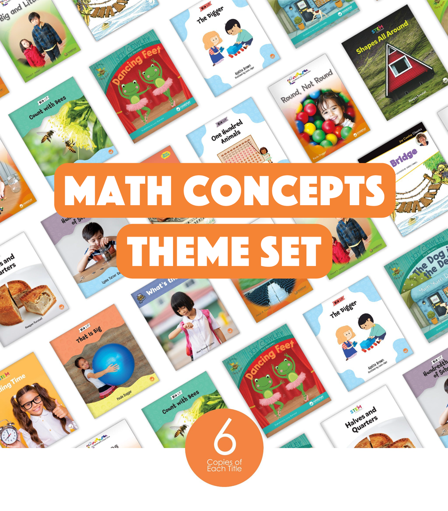 Math Concepts Theme Set (6-Packs) - Hameray Publishing