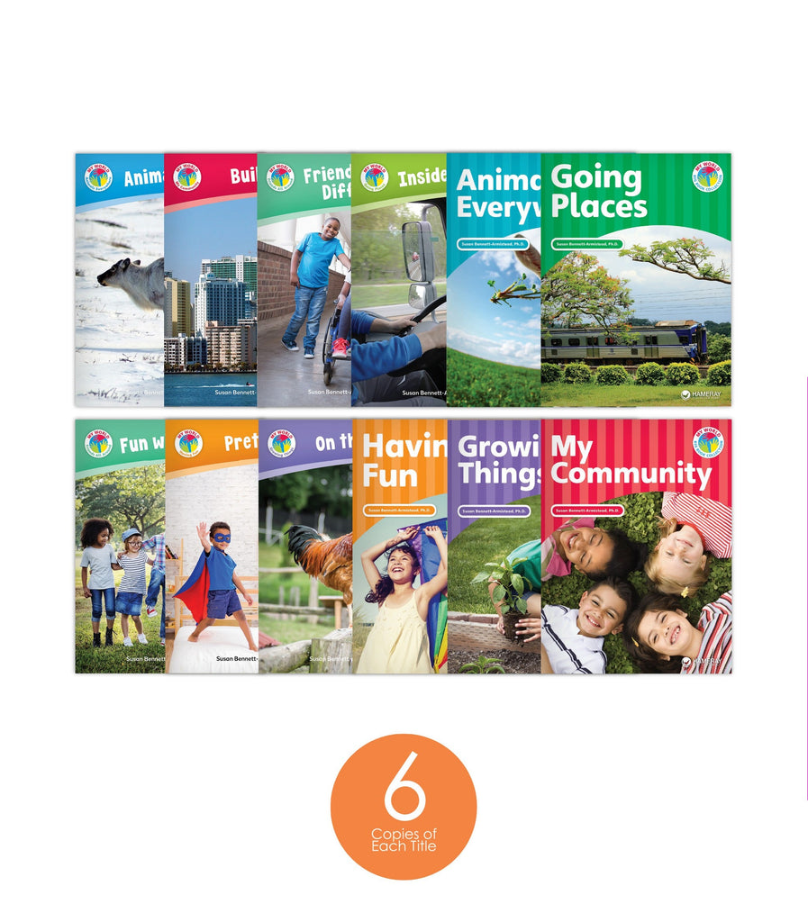 My World Complete Set (6-Packs) and Big Books - Hameray Publishing