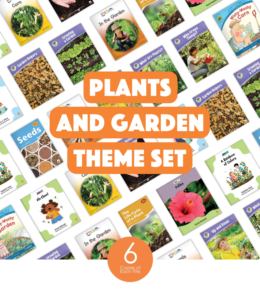 Plants & Gardens Theme Set (6-Packs) - Hameray Publishing