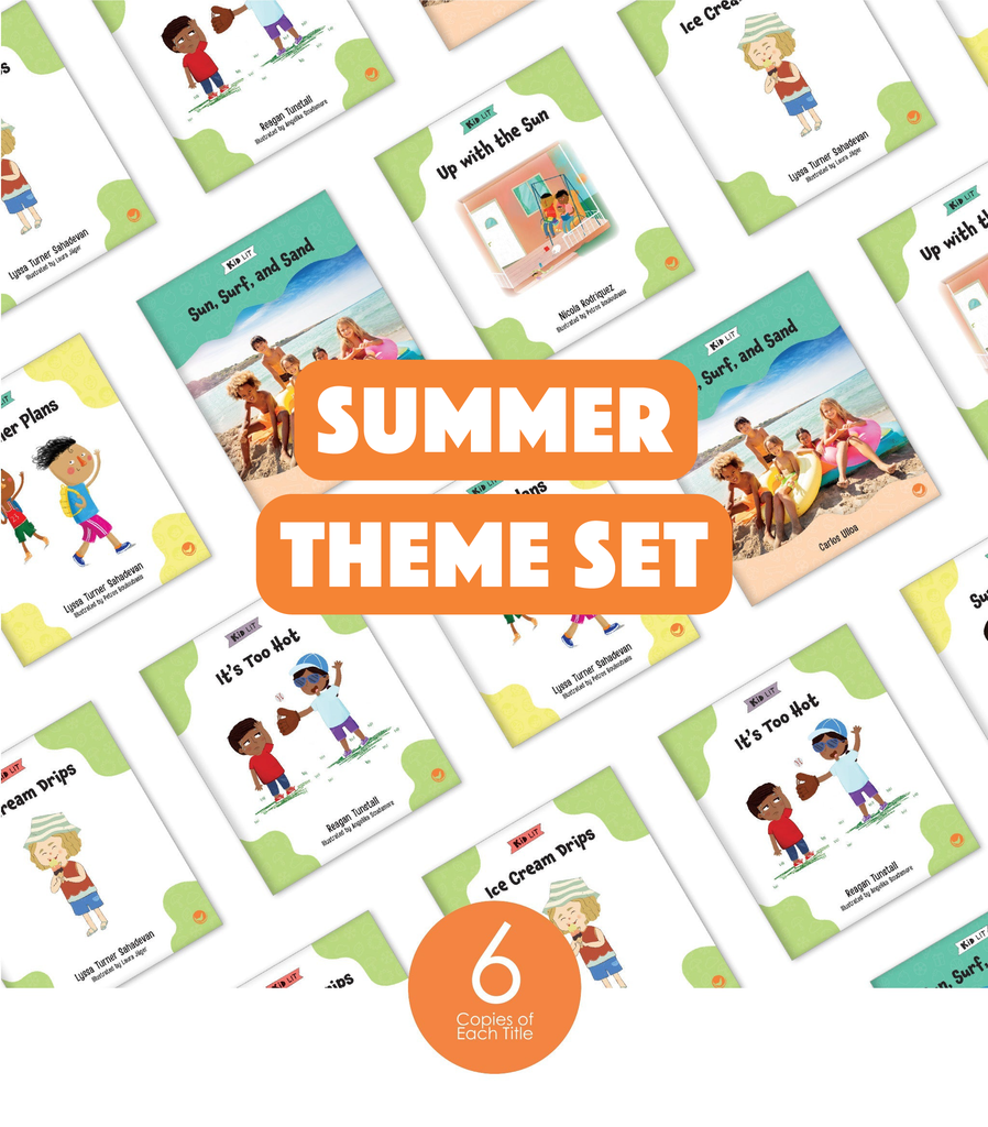 Summer Theme Set (6-Packs) - Hameray Publishing