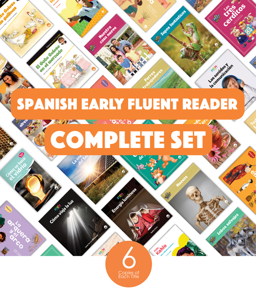 Spanish Early Fluent Reader Complete Set (6-Packs) - Hameray Publishing