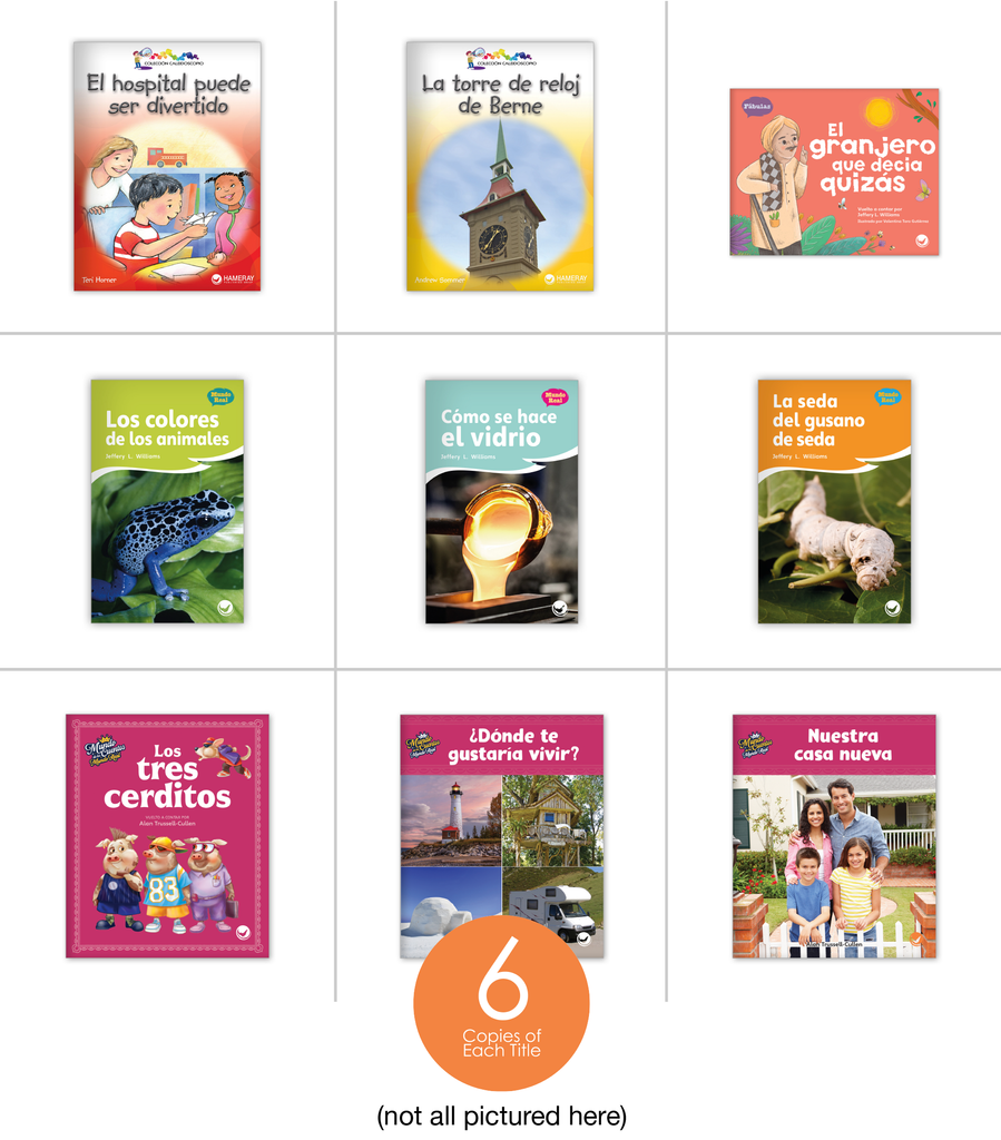 Spanish Level J Guided Reading Set - Hameray Publishing