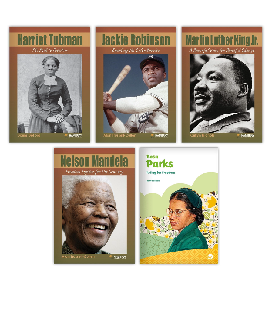 Influential Black Leaders & Icons: Civil Rights Leaders Set - Hameray ...