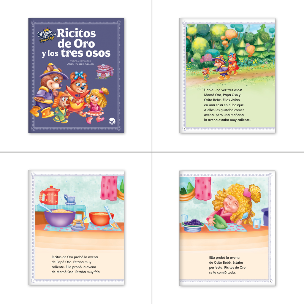 Cuento De Ricitos De Oro Y Los Tres Osos