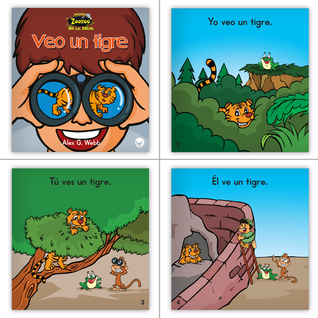 Zoozoo En la Selva Ficción Set (6-Packs) - Hameray Publishing