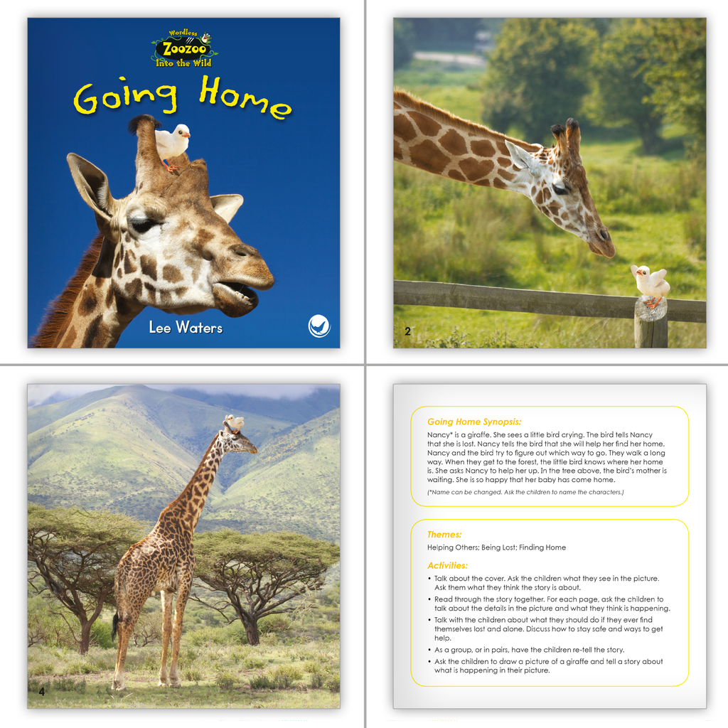 Zoozoo Into the Wild Complete Set (6-Packs) - Hameray Publishing