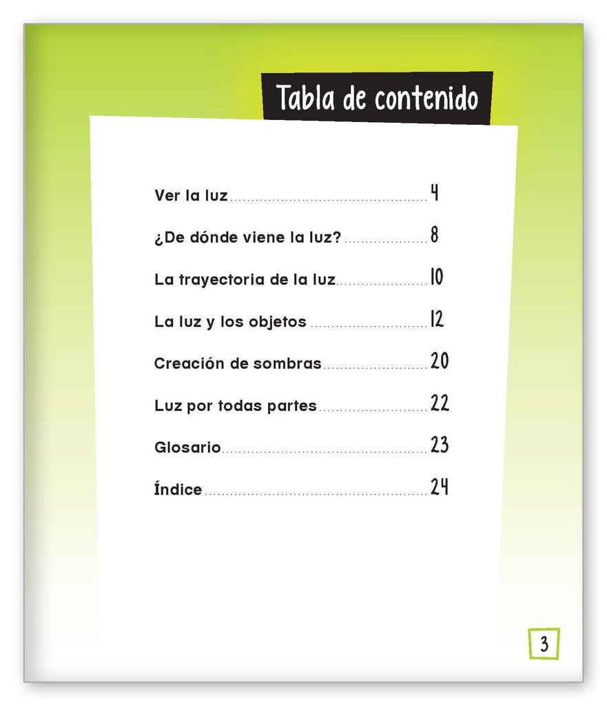 Cómo viaja la luz - STEM Exploraciones - Hameray Publishing