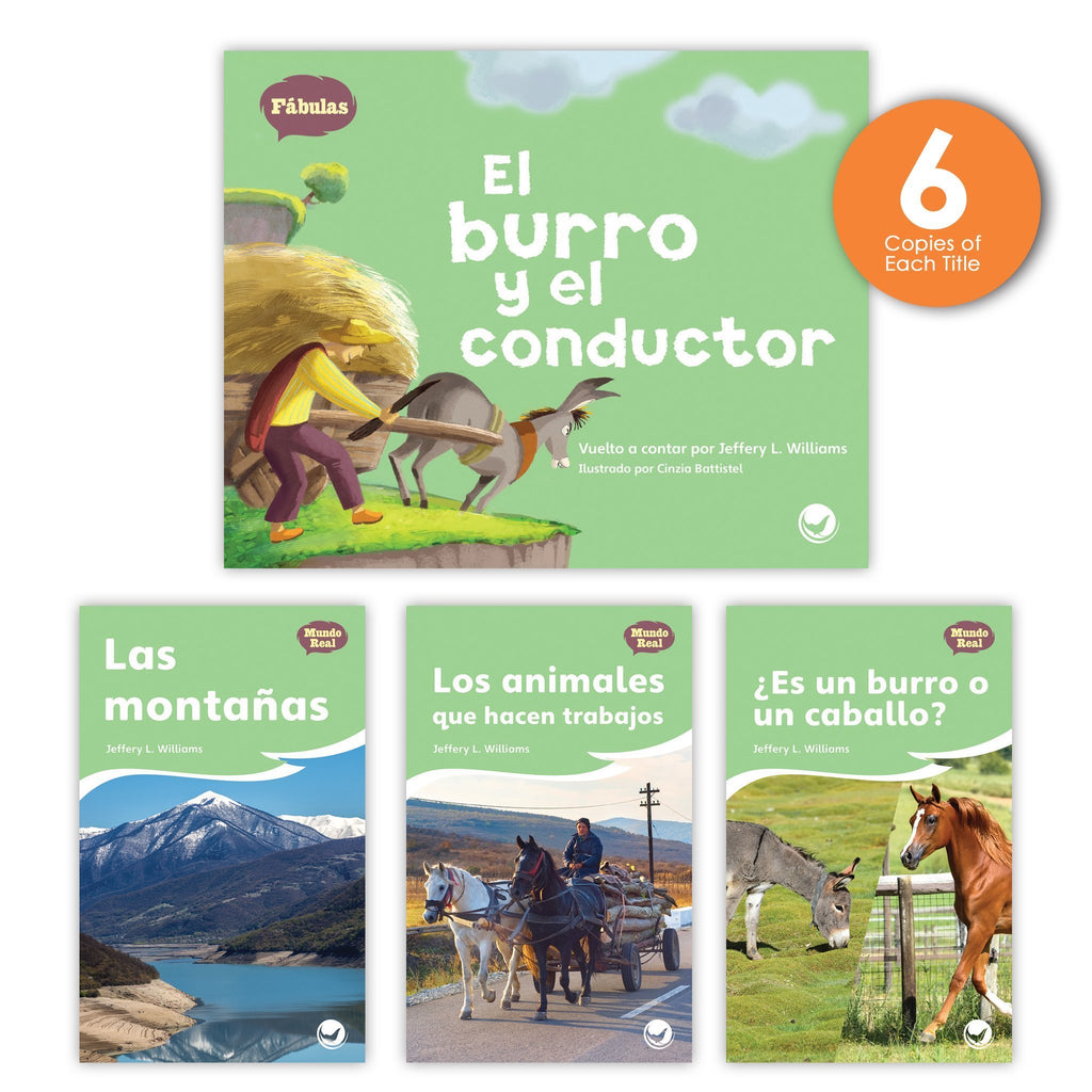 El burro y el conductor Theme Set (6-Packs) - Hameray Publishing