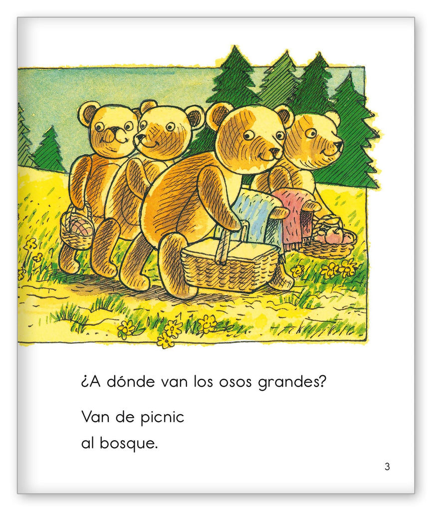 El picnic de los osos - Clásicos de Joy Cowley - Hameray Publishing
