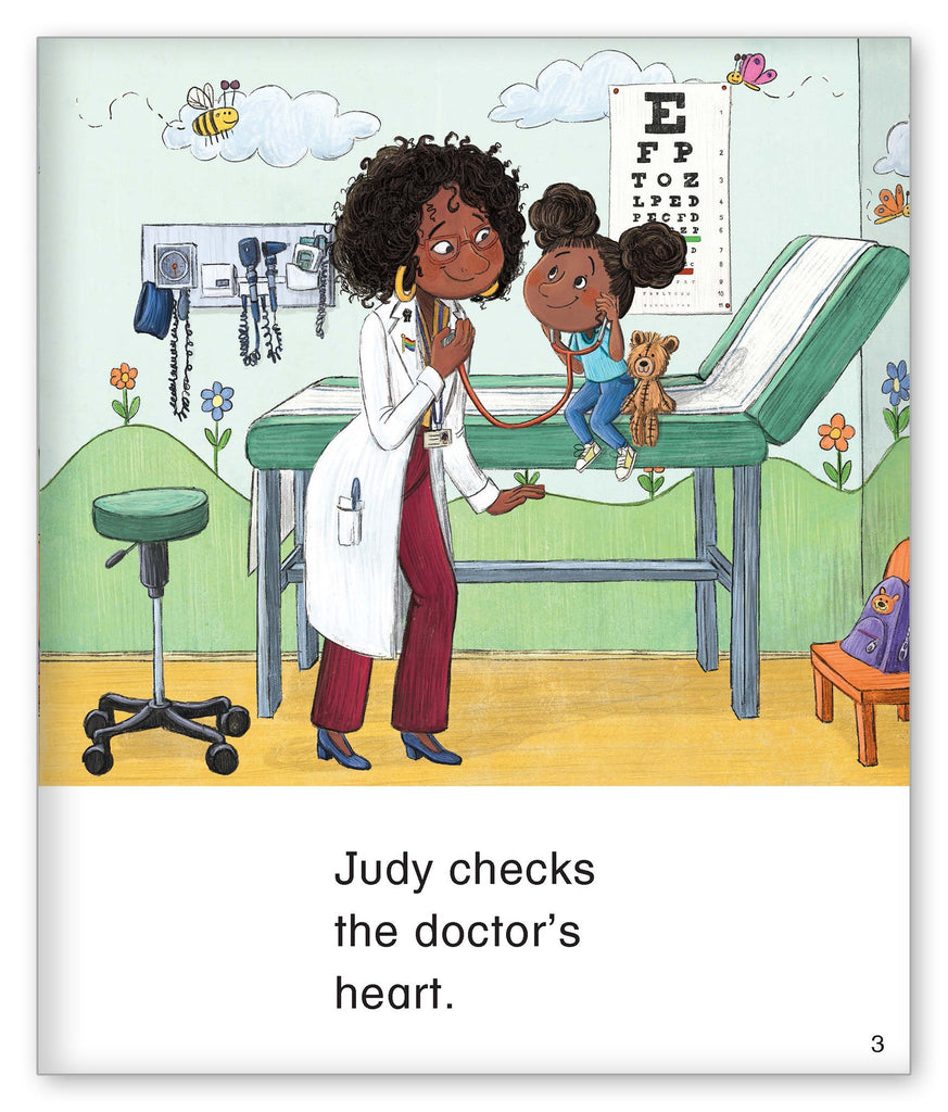 Judy Visits the Doctor - Kid Lit - Hameray Publishing