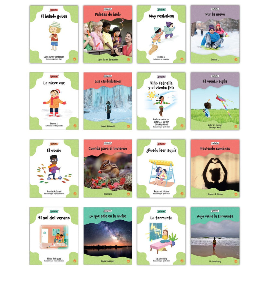 Lecturitas El clima y las estaciones Theme Set - Hameray Publishing