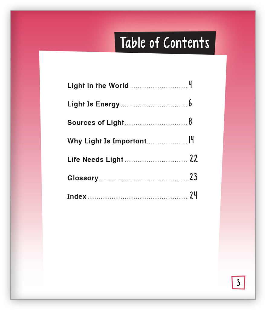 Light Energy - STEM Explorations - Hameray Publishing