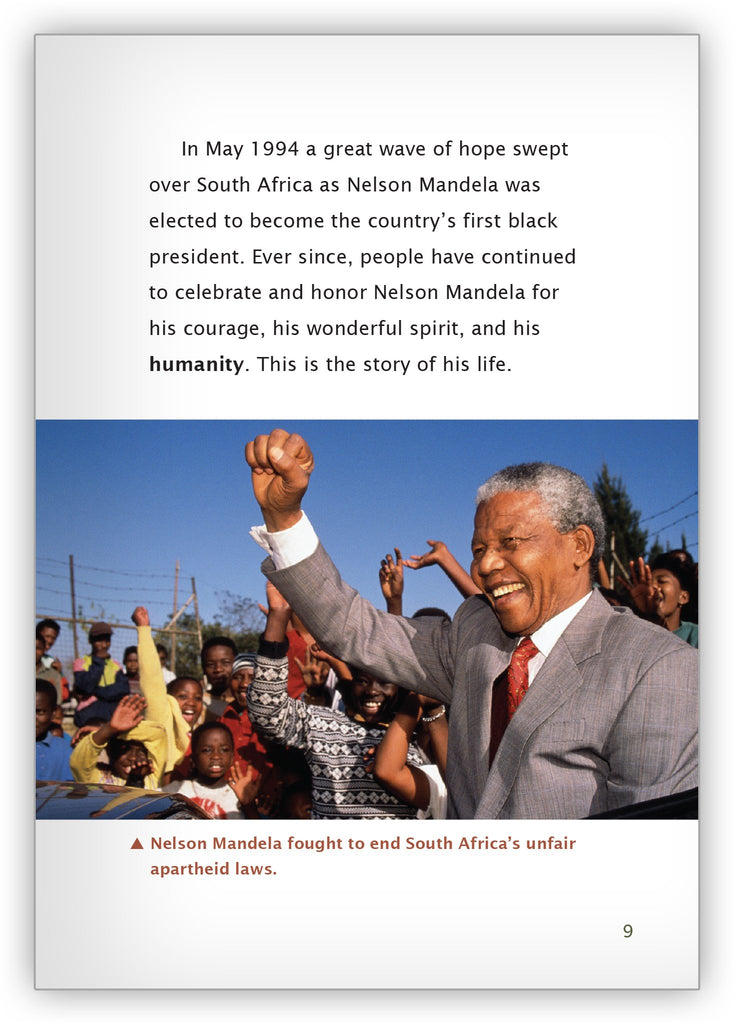 Nelson Mandela - Hameray Biography Series - Hameray Publishing