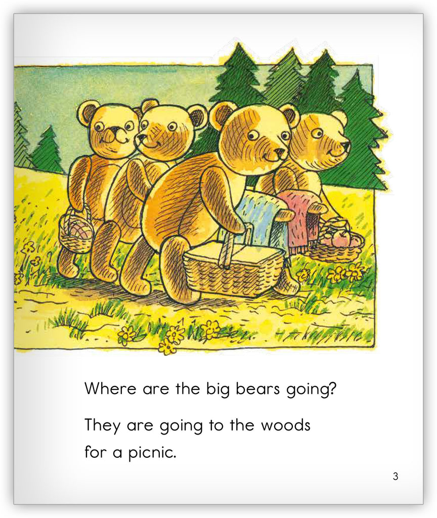 The Bears' Picnic - Joy Cowley Classics - Hameray Publishing
