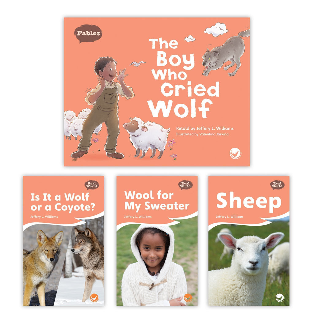 The Boy Who Cried Wolf Theme Set - Fables & the Real World - Hameray ...