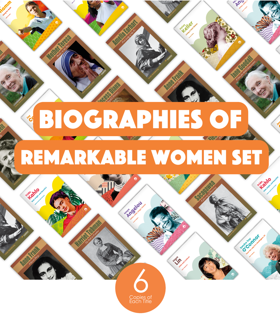 Biographies of Remarkable Women Set (6-Packs) - Hameray Publishing