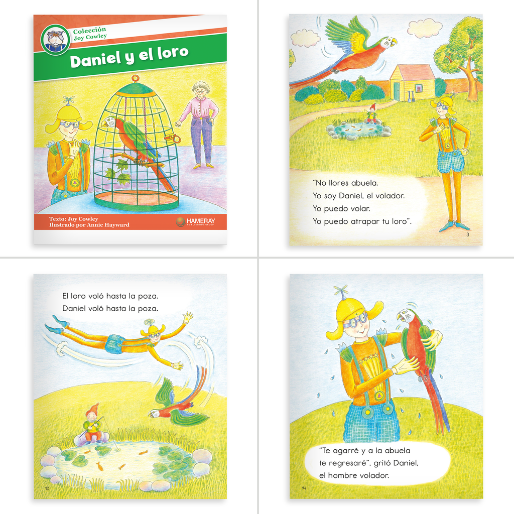 Spanish Dan, the Flying Man Character Set - Hameray Publishing