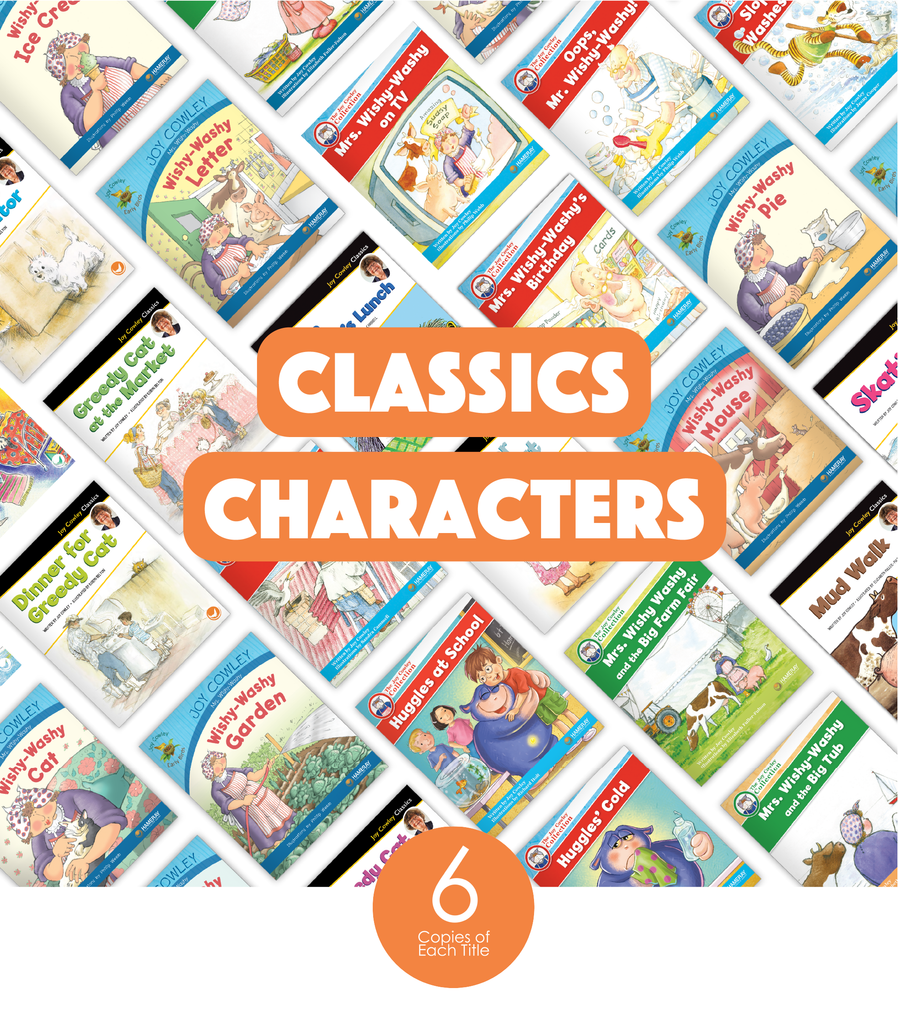 Classic Characters Set (6-Packs) - Hameray Publishing