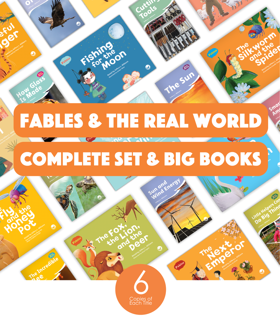 Fables & the Real World Complete Set (6-Packs) and Big Books - Hameray ...