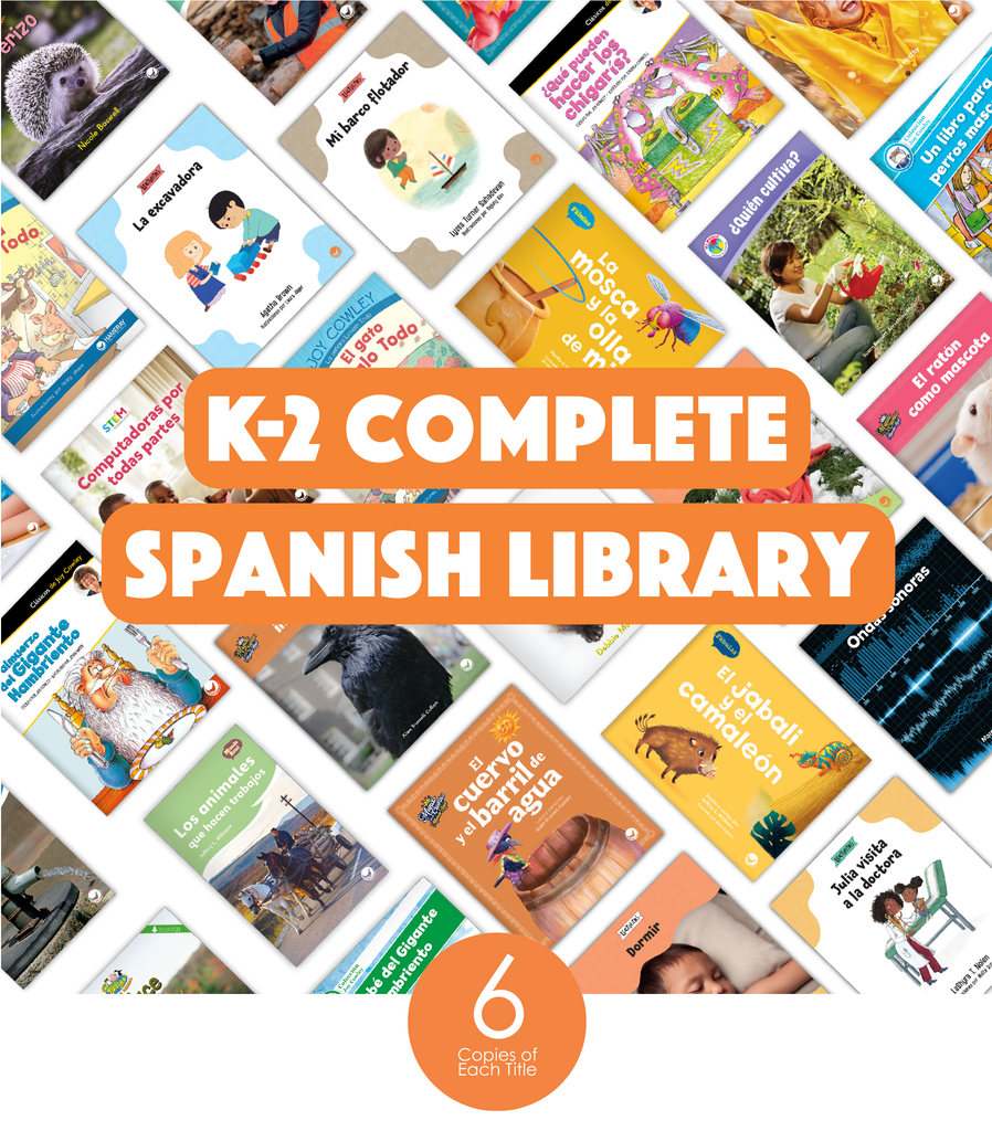 K-2 Complete Spanish Library (6-Packs) - Hameray Publishing