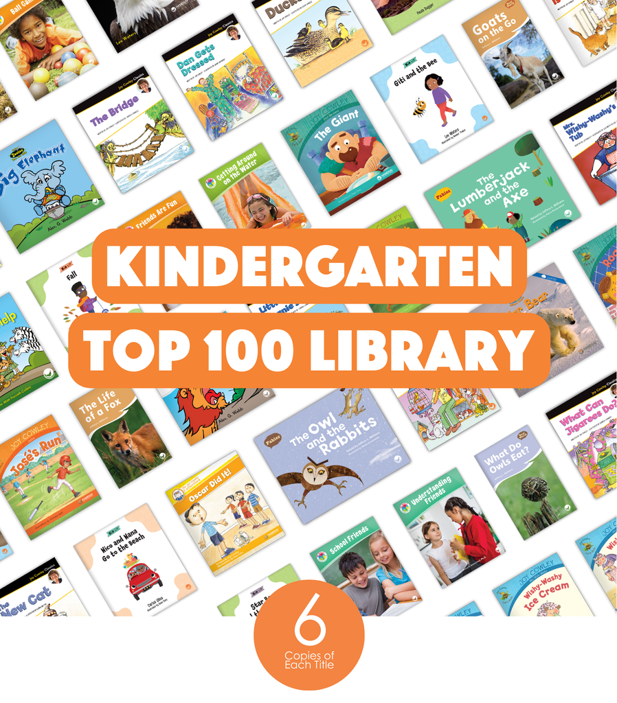 Kindergarten Top 100 Library (6-Packs) - Hameray Publishing