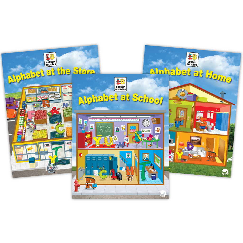 Alphabet Lap Book Set - Letter Buddies - Hameray Publishing