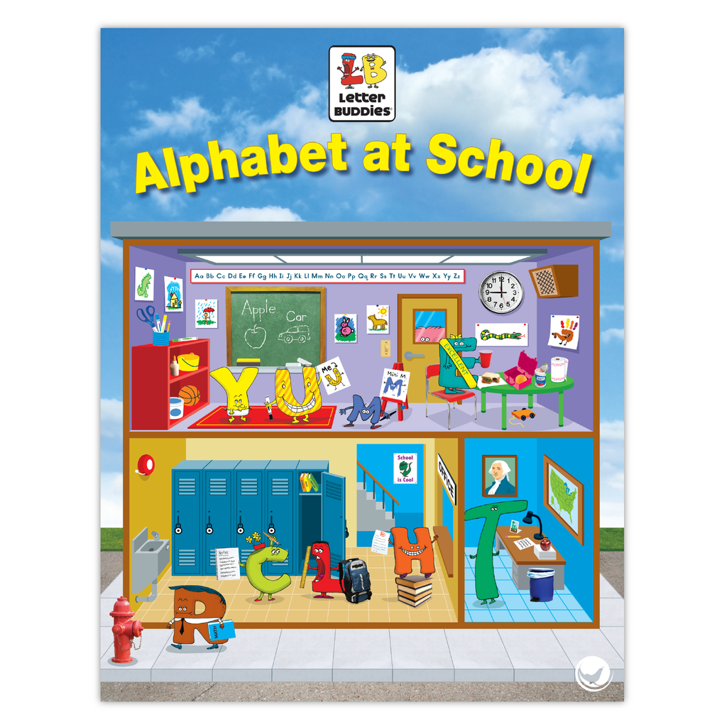 Alphabet at School Lap Book - Letter Buddies - Hameray Publishing