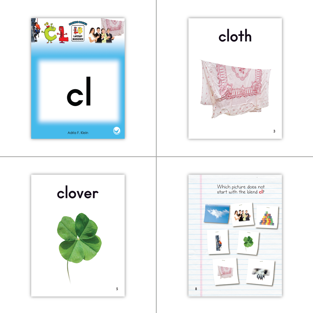 Letter Buddies Blends Books - Letter Buddies - Hameray Publishing
