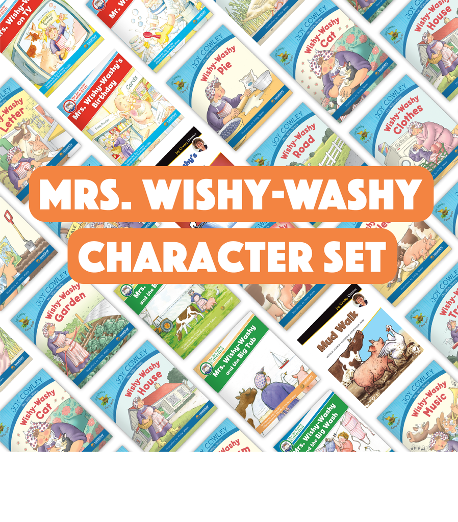 Mrs. Wishy-Washy Character Set - Hameray Publishing