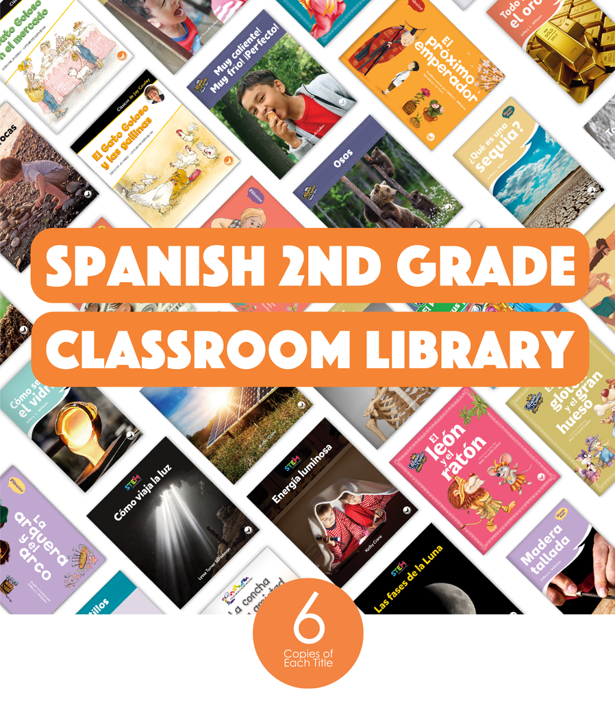Spanish 2nd Grade Classroom Library (6-Packs) - Hameray Publishing