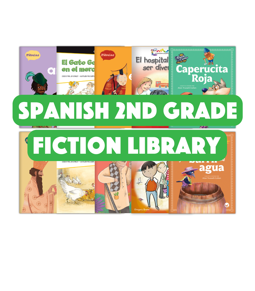 Spanish 2nd Grade Fiction Classroom Library - Hameray Publishing