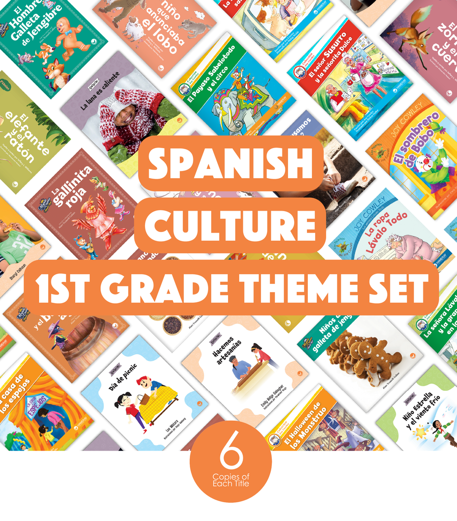 Spanish Culture 1st Grade Theme Set (6-Packs) - Hameray Publishing