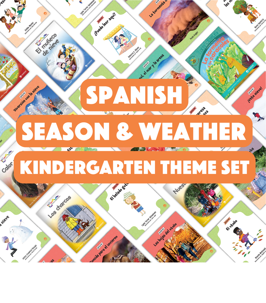 Spanish Seasons & Weather Kindergarten Theme Set - Hameray Publishing