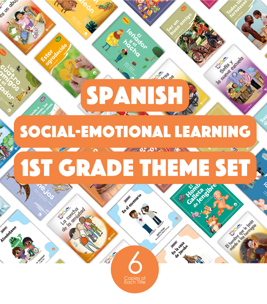 Spanish Social-Emotional Learning 1st Grade Theme Set (6-Packs ...