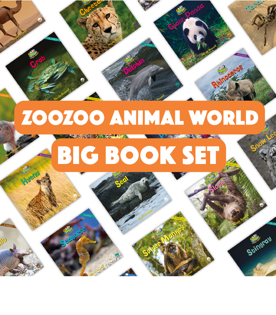 Zoozoo Animal World Big Book Set - Hameray Publishing