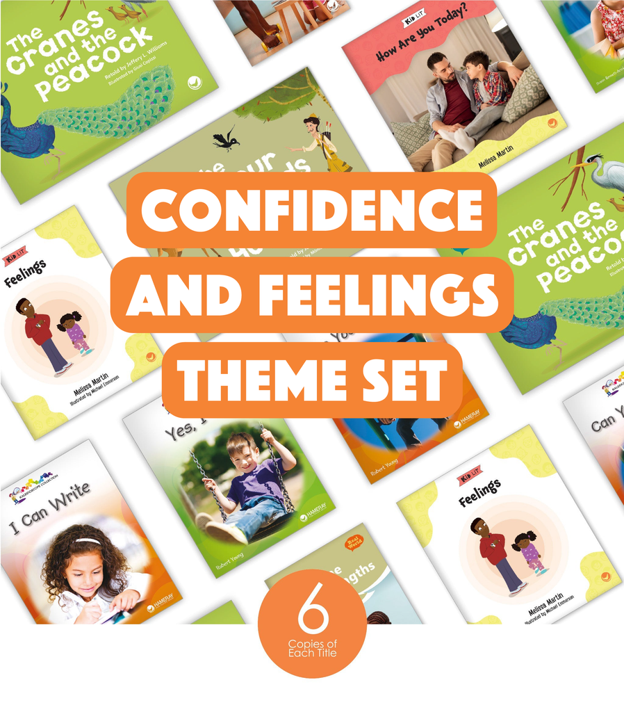 Confidence & Feelings Theme Set (6-Packs) - Hameray Publishing