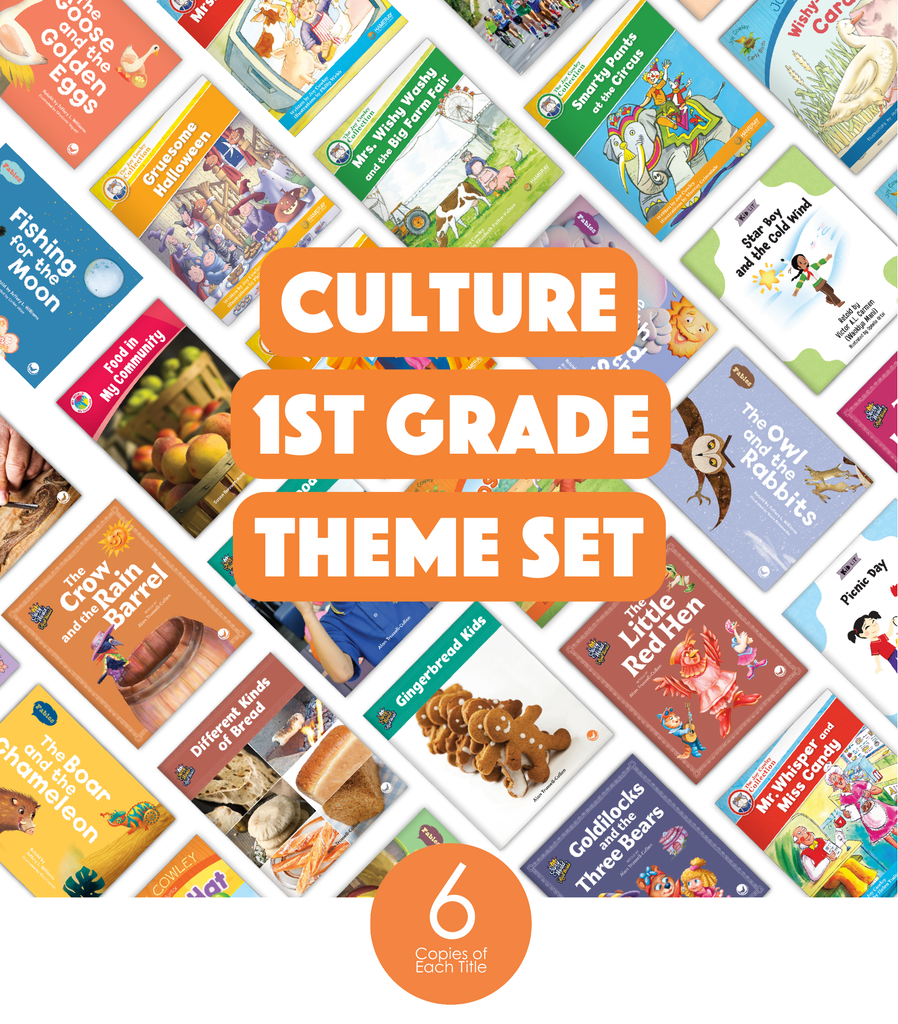 Culture 1st Grade Theme Set (6-Packs) - Hameray Publishing