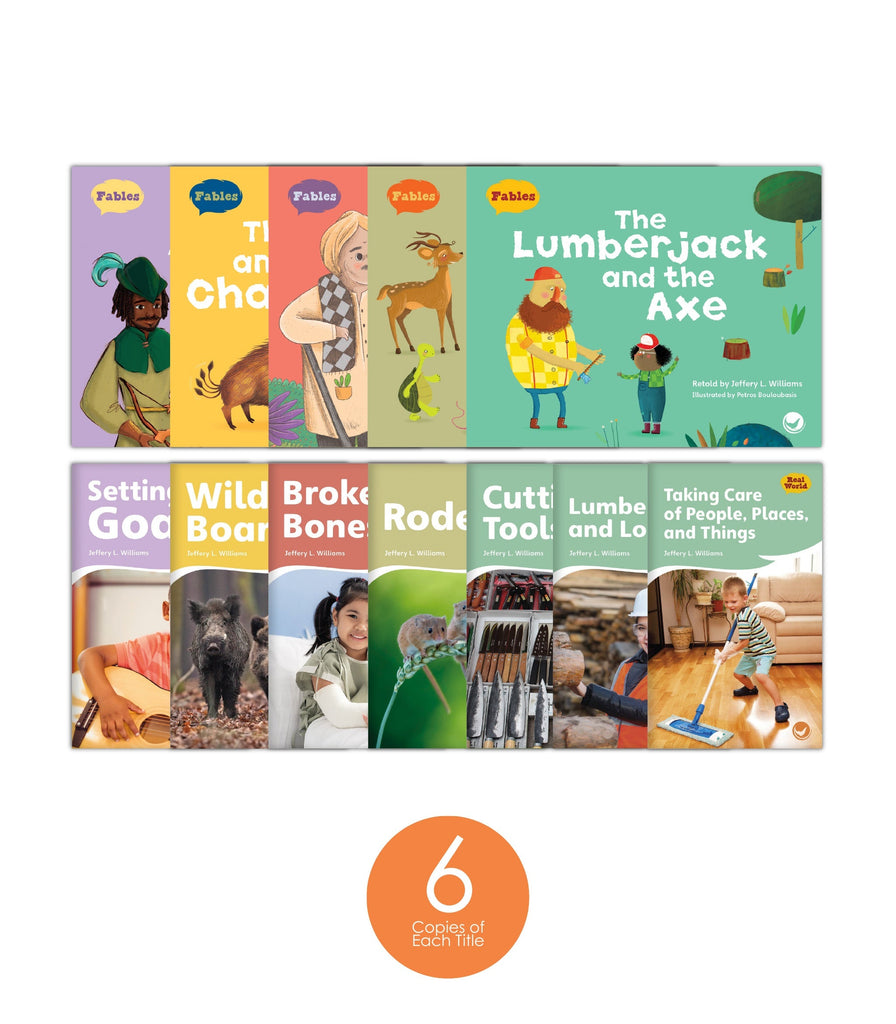 Fables & the Real World Set 3 (6-Packs) - Hameray Publishing