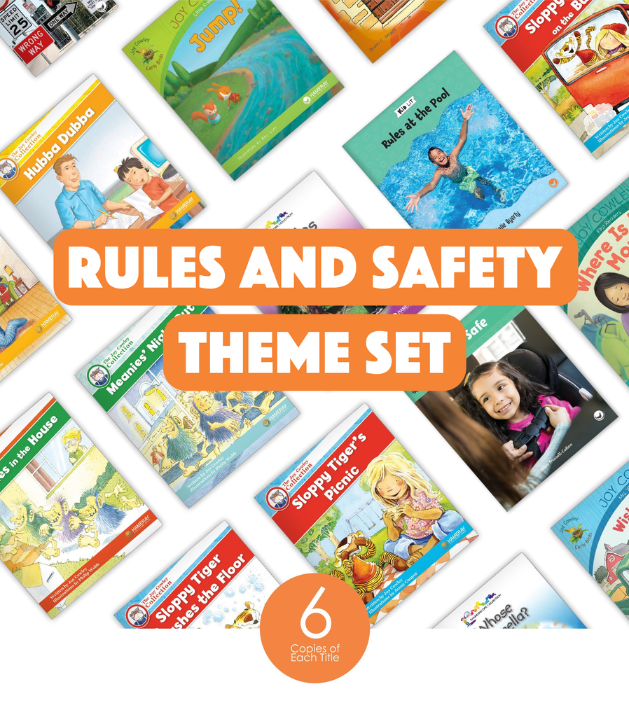 Rules & Safety Theme Set (6-Packs) - Hameray Publishing
